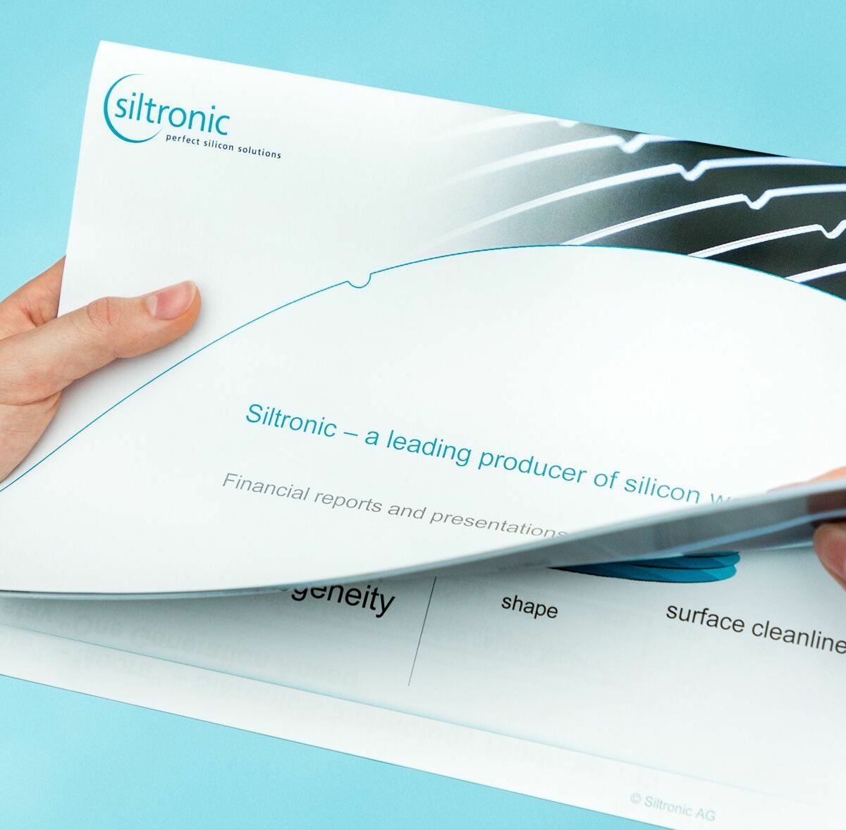 Reports and presentations – Siltronic / perfect silicon solutions